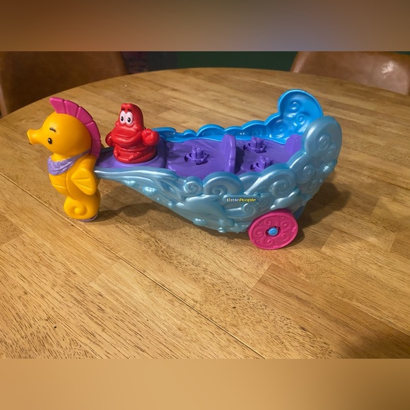 Disney | Toys | Disneys Little Mermaid Seahorse Carriage Toylittle ...